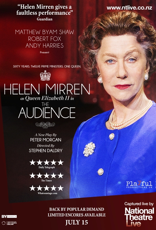 NT Live: The Audience | Movie session times & tickets in Australian ...