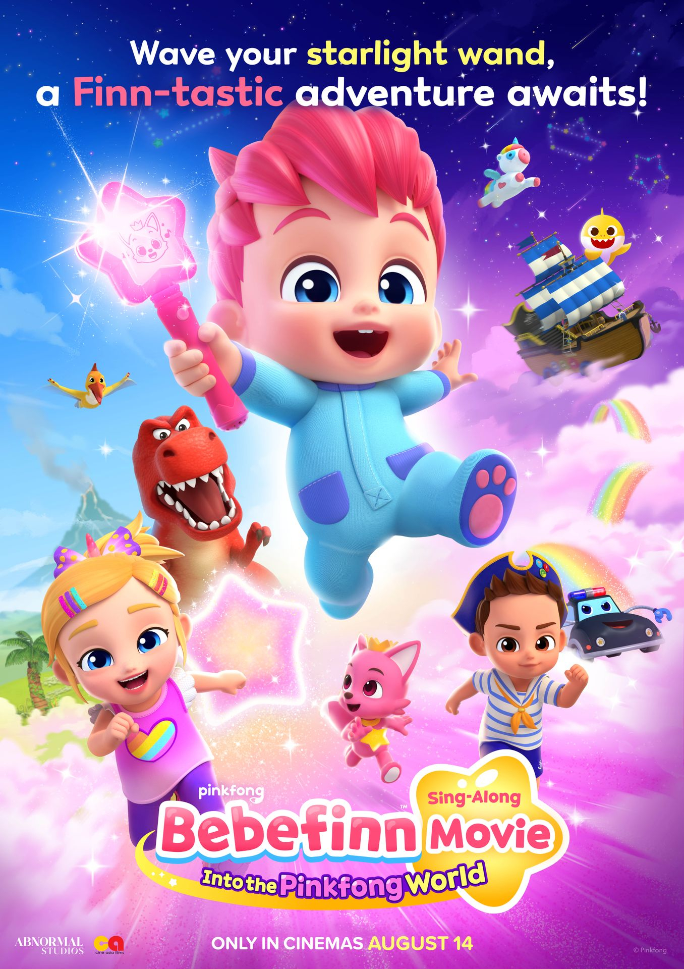 Bebefinn Sing-Along Movie: Into the Pinkfong World | Where to watch ...