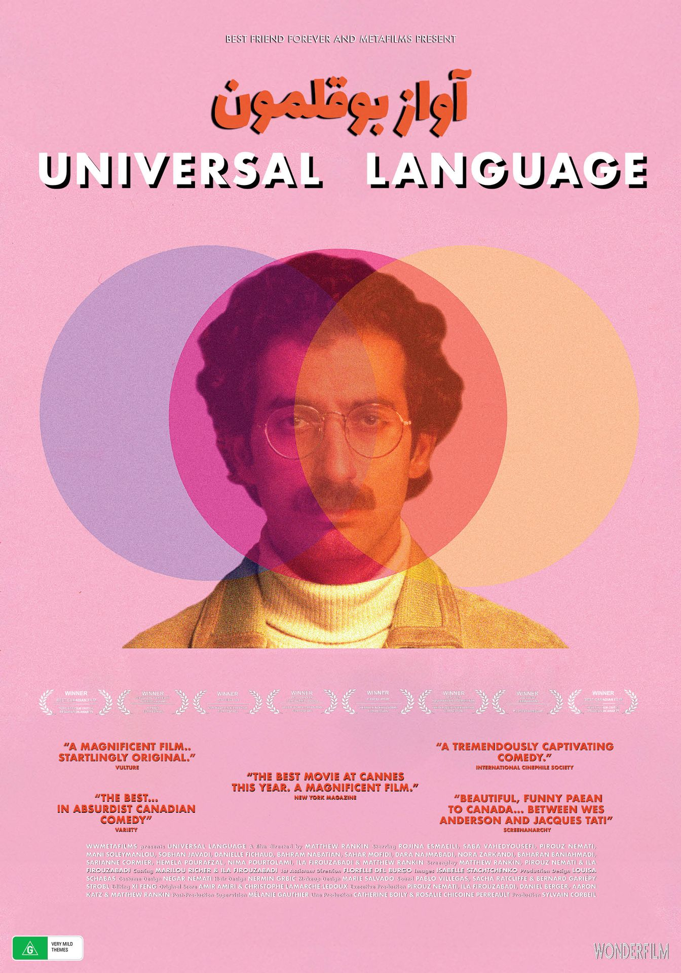 Universal Language | Where to watch streaming and online in Australia | Flicks