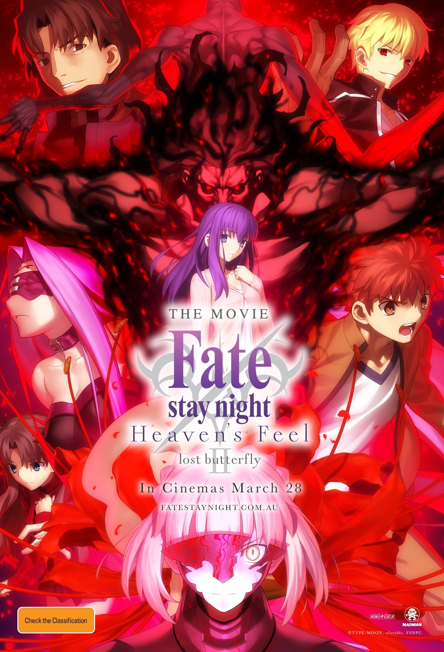 Fate/Stay Night: Heaven's Feel II. Lost Butterfly | Where to watch streaming and online in New ...