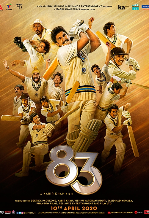 83: The Movie | Where to watch streaming and online in the UK | Flicks