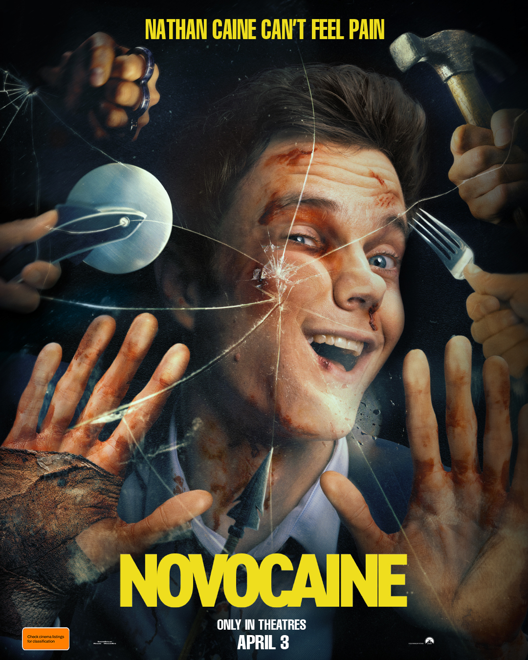 Novocaine (2025) | Where to watch streaming and online in New Zealand ...