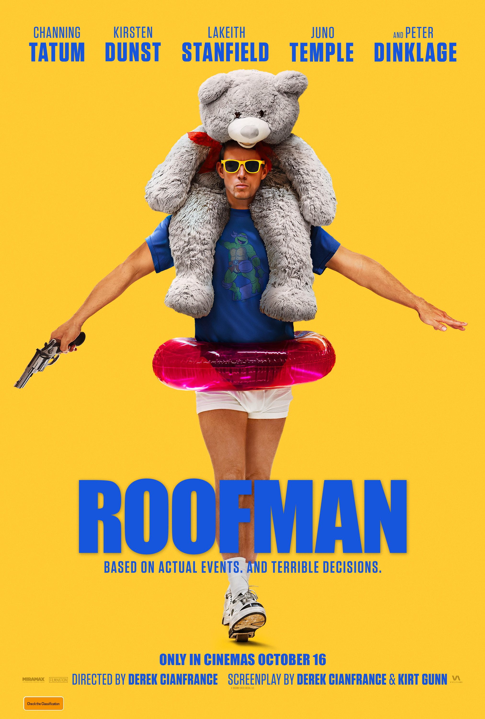 Roofman | Movie session times & tickets in Australian cinemas | Flicks