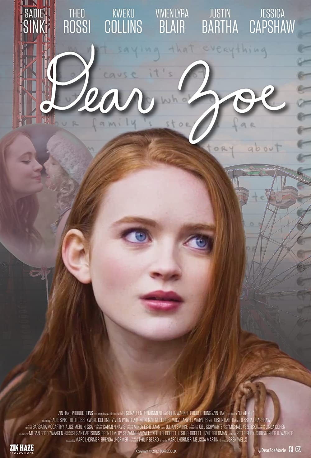 Dear Zoe | Where to watch streaming and online in New Zealand | Flicks