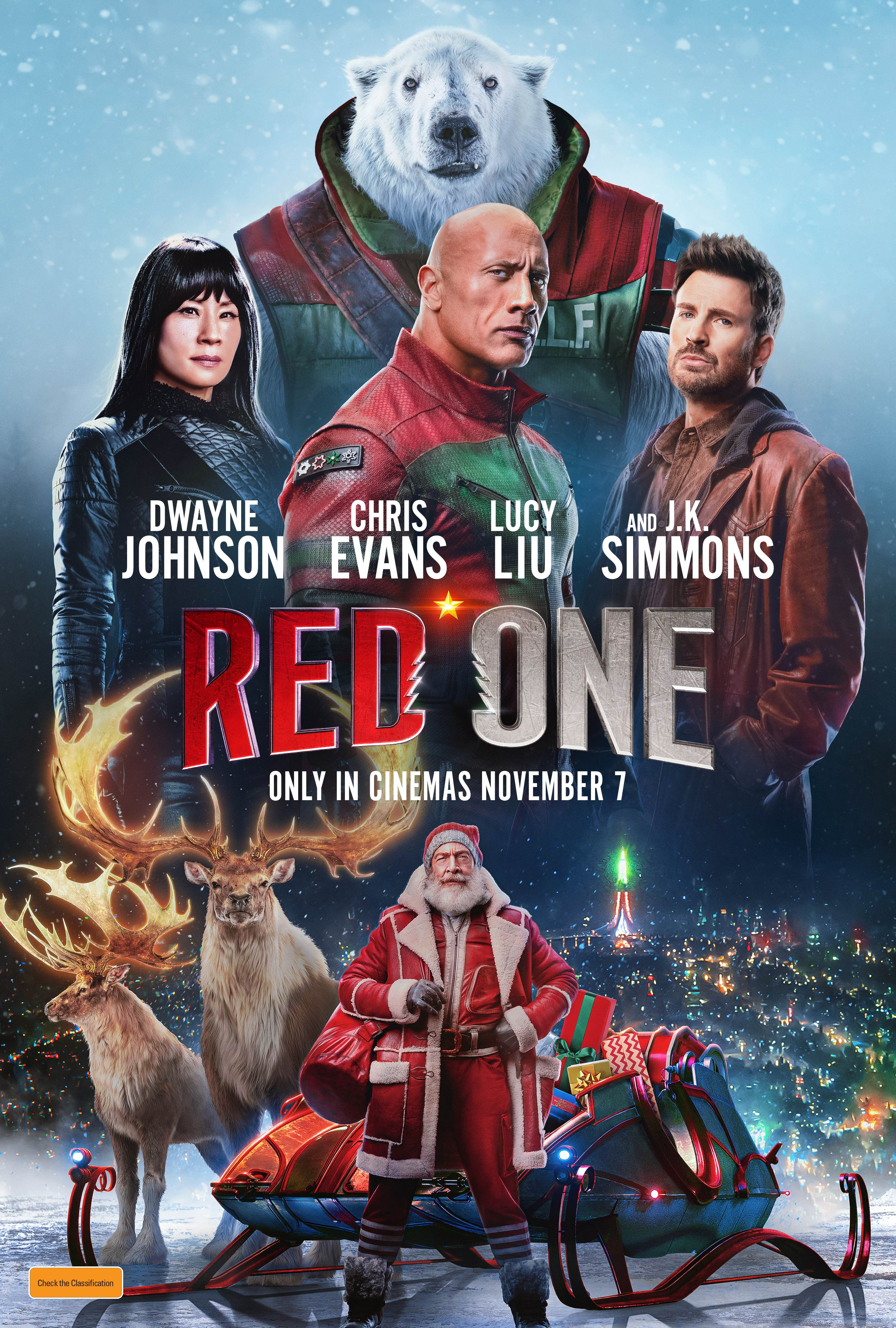 Red One | Movie session times & tickets in New Zealand cinemas | Flicks