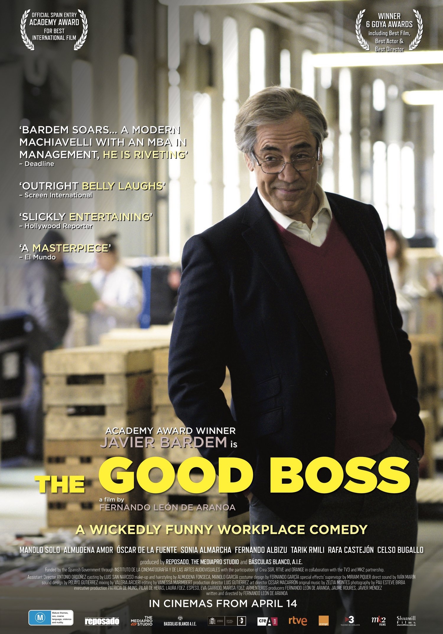 The Good Boss | Where to watch streaming and online in New Zealand | Flicks