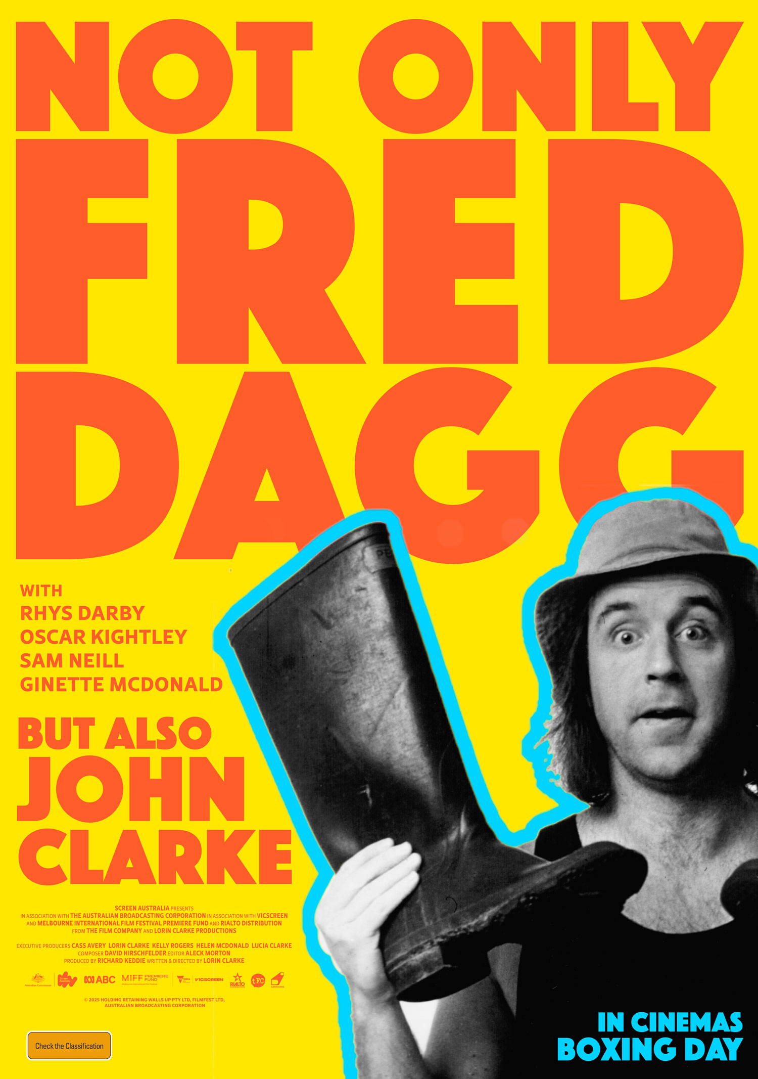 Not Only Fred Dagg But Also John Clarke | Movie session times & tickets ...