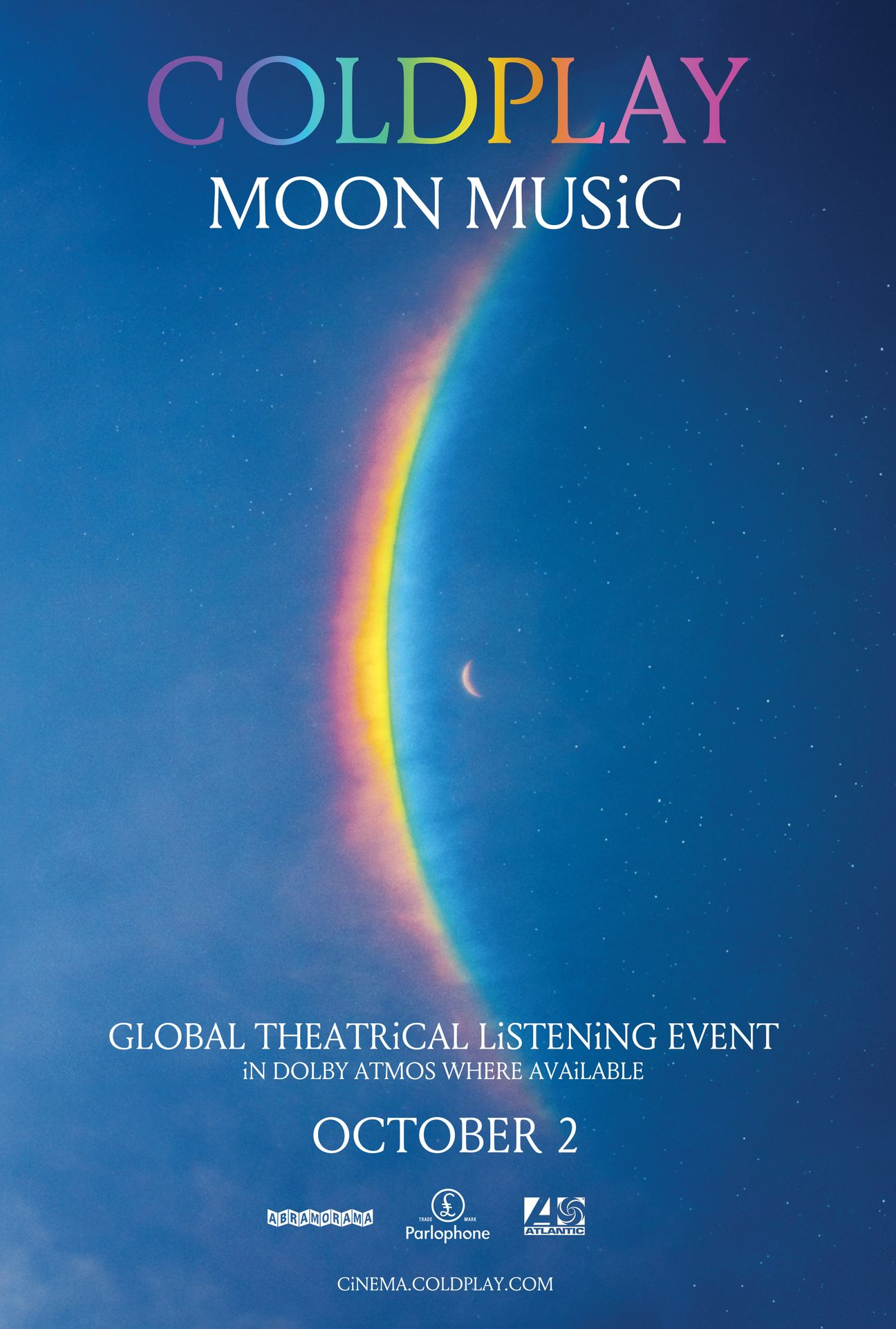 Coldplay Global Theatrical Listening Event | Where to watch streaming ...