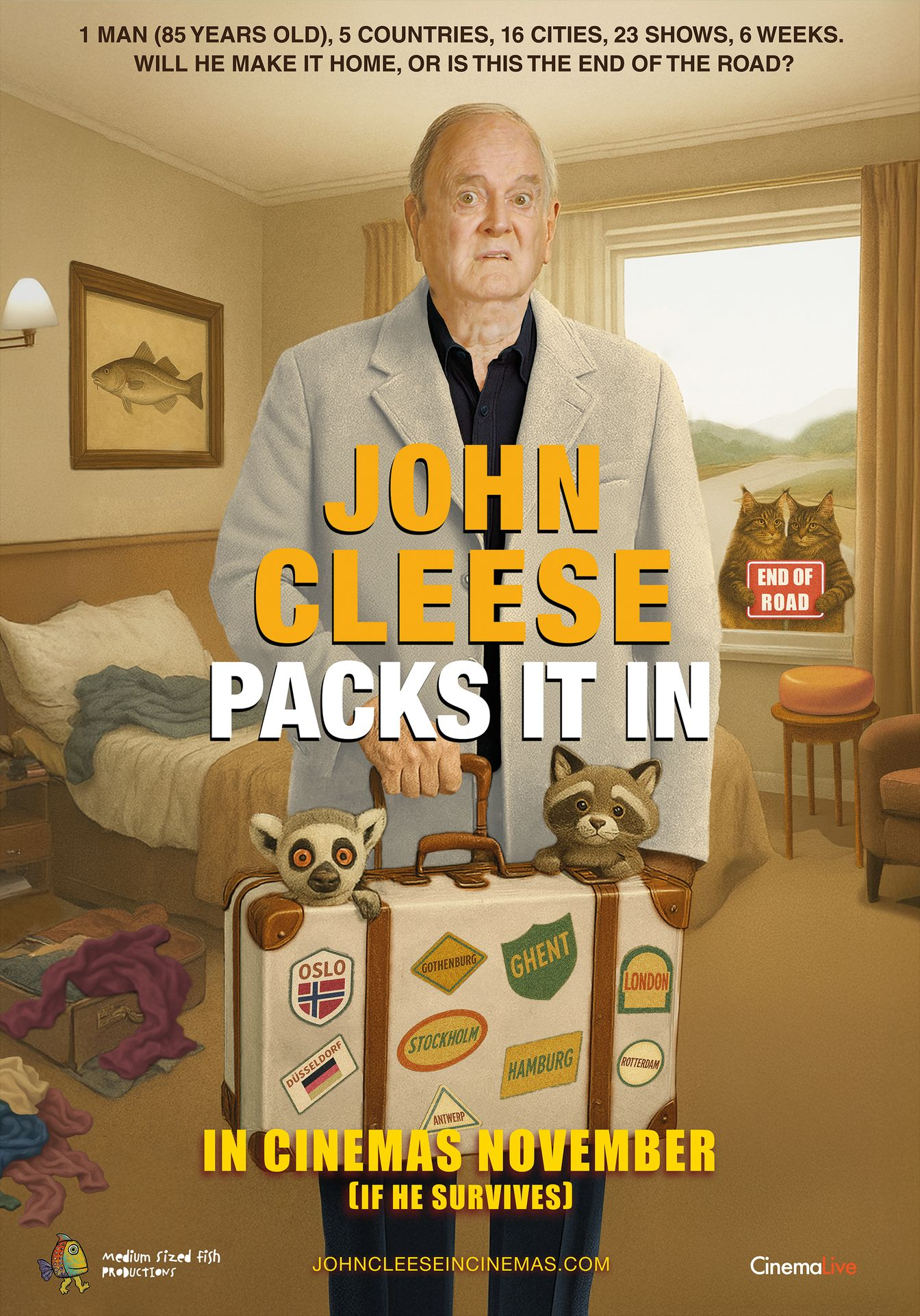 John Cleese Packs It In | Where to watch streaming and online in New ...