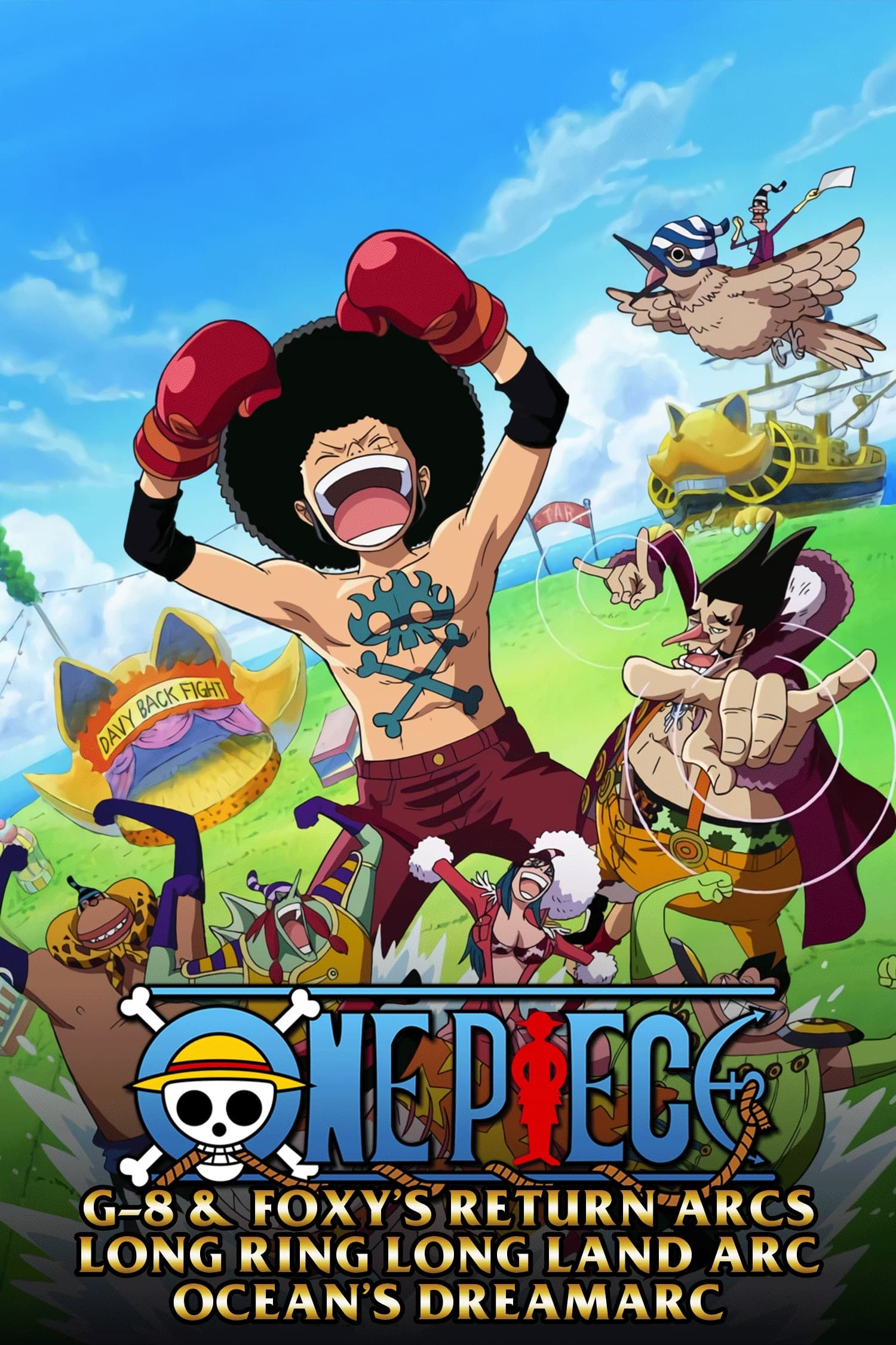 One Piece: Long Ring Long Land & G-8 / Ocean's Dream / Foxy's Return ...